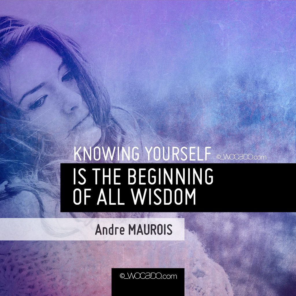 Knowing Yourself - WOrds CAn DO Knowing Yourself - WOrds CAn DO